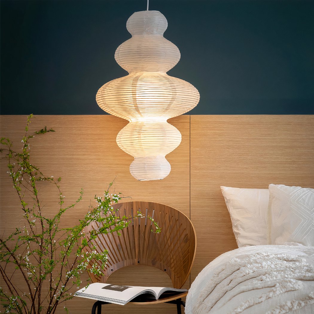 Japanse design hanglamp van papier • Verlichting Trends