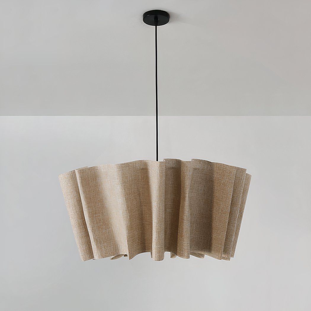 Vintage decoratieve stoffen hanglamp in Japanse stijl • Verlichting Trends