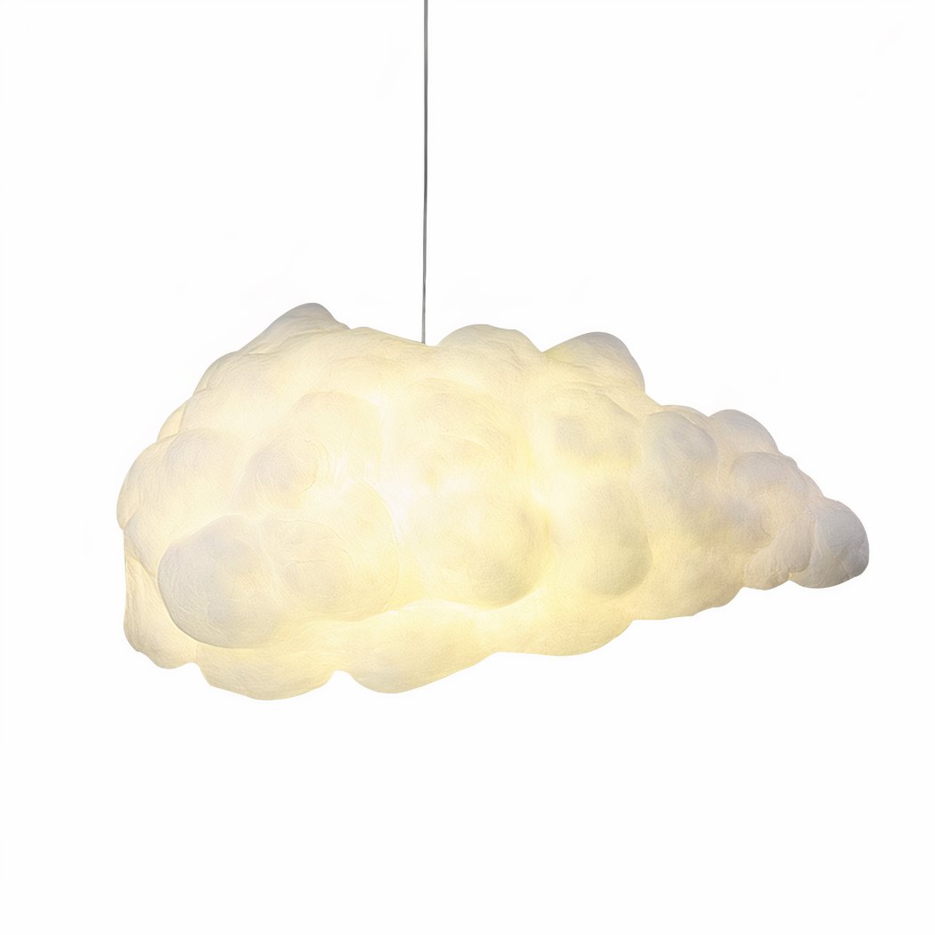 Witte wolken hanglamp voor een kinderkamer • Verlichting Trends