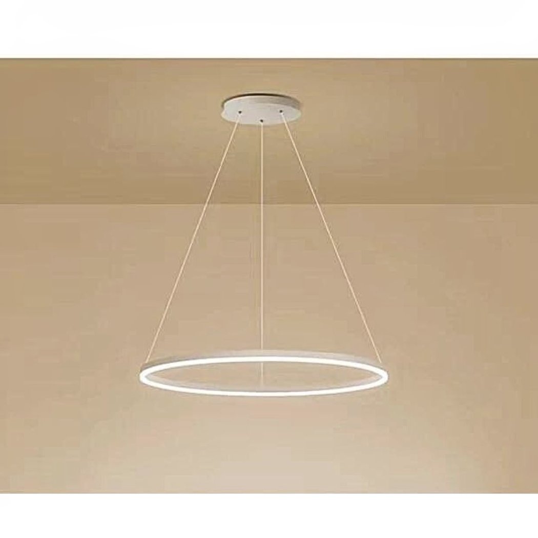 Ronde aluminium led hanglamp • Verlichting Trends