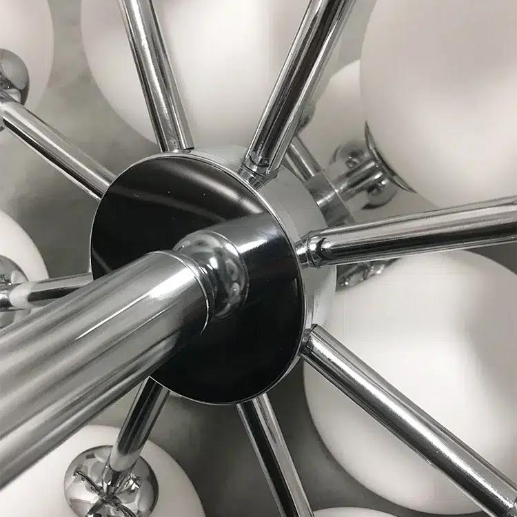 Moderne witte design cluster hanglamp • Verlichting Trends